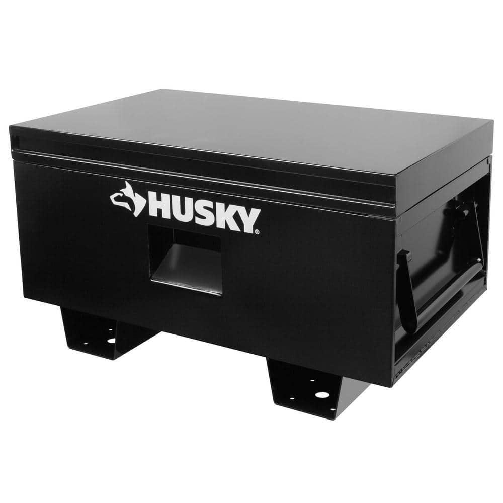 Husky 32-In Job Site Box Portable Tool Storage UV Resistant Powder ...