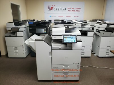Ricoh MP 4055 Copier Printer Scanner Meter Count only 5k! SEE VIDEO ...