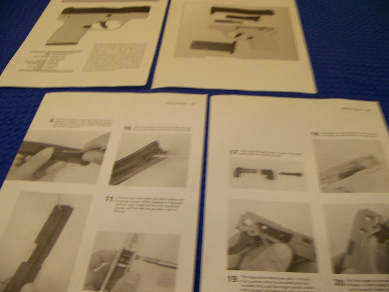 BERETTA NANO (9MM LUGER) PISTOL..FIELD STRIP & ASSEMBLY/SPECS (606HH ...