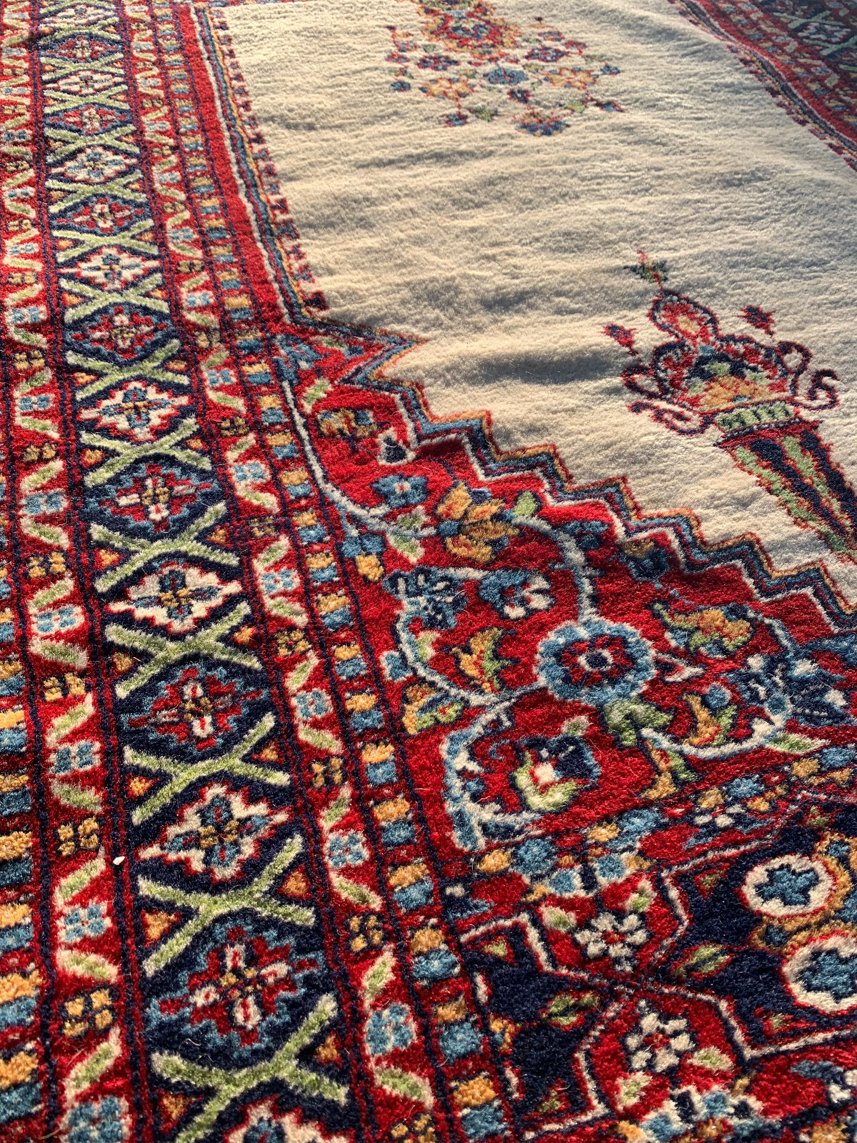 tapis de priere turc anatolien Orient / Turkish Anatolian prayer rug ...