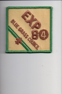 1984 Blue Grass Council Expo patch | eBay