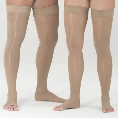 Mediven Medi Assure Open Toe Thighs w/Silicone Dot Band 20-30 mmHg | eBay