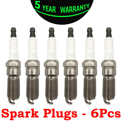 Oem Set 6 for Mercedes Benz Doubl Platinum Spark Plug YR7MPP33 Bosch ...