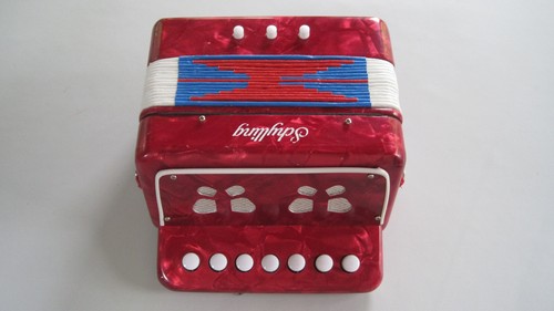 Schylling The Little Red Accordion Child's Squeeze Box Musical ...