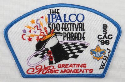 1998 BSA The Ipalco 500 Festival Parade Creating Magic Moments BLU Bdr ...