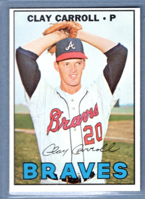 1967 Topps #219 Clay Carroll EX-MT GO510 | eBay