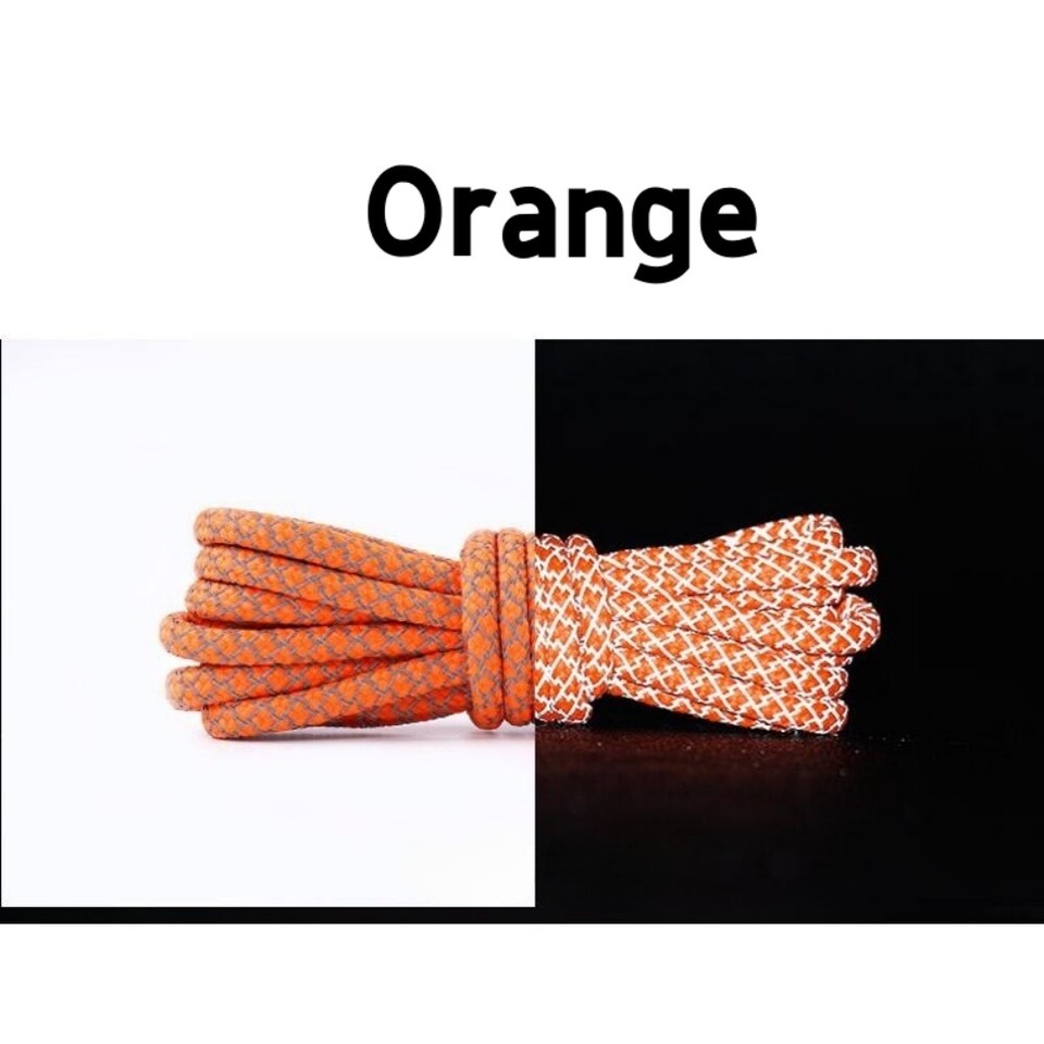Premium ROUND Reflective SHOE LACES - Sport Sneaker Boot Casual Shoe ...