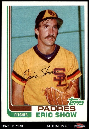 1982 Topps Traded #106 Eric Show T Padres RC 7 - NM | eBay