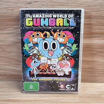 The Amazing World Of Gumball - The Amazing Vol. 1 (DVD, 2013) MADMAN ...
