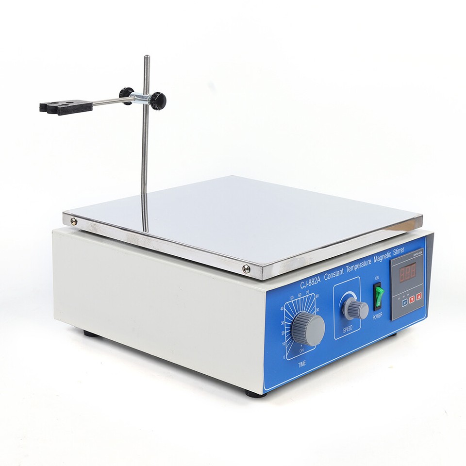10L Thermostatic Magnetic Stirrer Digital Lab With Hot Plate Heating ...