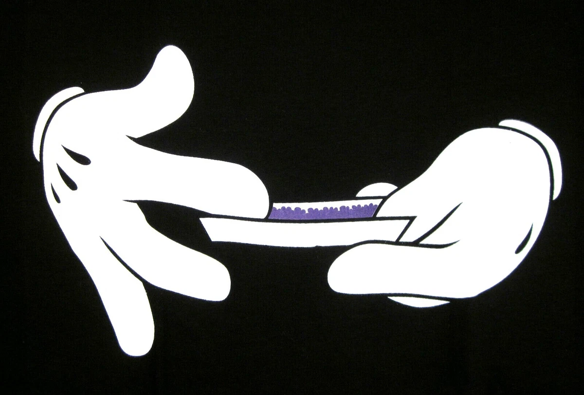 Dope Mickey Mouse Hands Weed