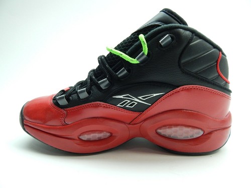 Reebok Question Mid G57551 BLACK RED Men shoes size 9 New WITHOUT BOX | eBay