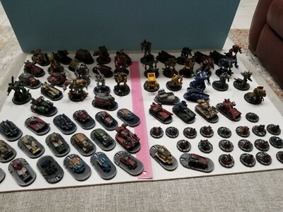 Mega Mechwarrior Wizkids Toy Lot Tank Spider Mod MK Vehicle Armor Hawk ...