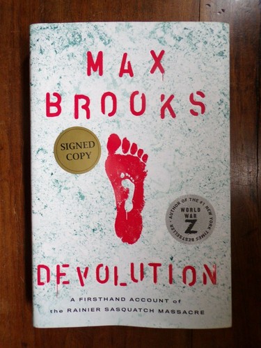 Max Brooks ~ Devolution ~ Signed ~ 1st/1st ~ HC/DJ ~ 2020 ~ DELREY | eBay