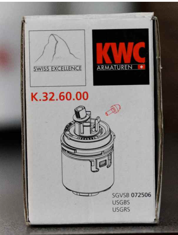 KWC K.32.60.00 KWC KITCHEN FAUCET CARTRIDGE | eBay