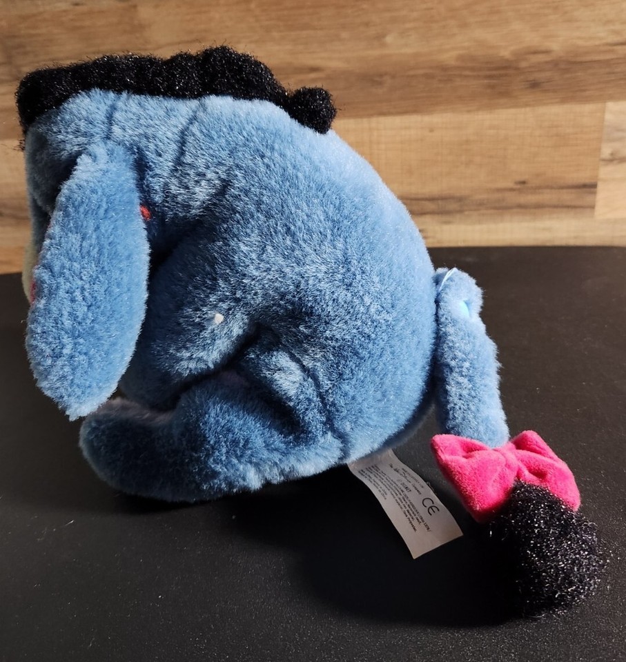 ADORABLE!!! Eeyore Plush With Detachable Tail-pin the tail on the ...