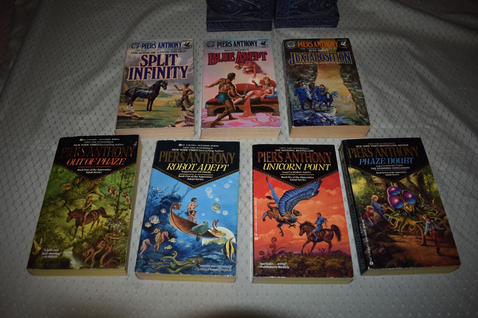 Apprentice Adept series/set by Piers Anthony (ALL 1st Edition/First ...