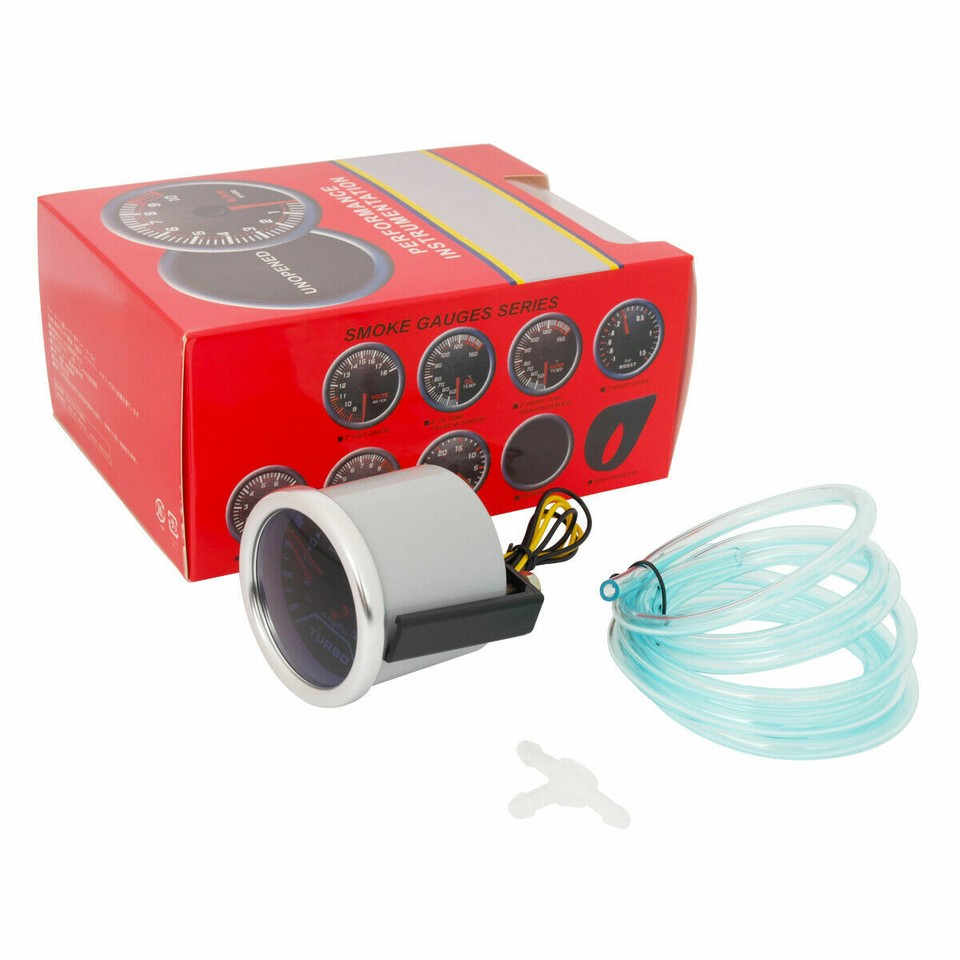 2″ 52mm LED Digital Turbo Boost Press Pressure Vacuum Gauge Meter PSI ...