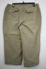 Gloria Vanderbilt Womens Flat Front Straight Leg Casual Cropped Slack ...