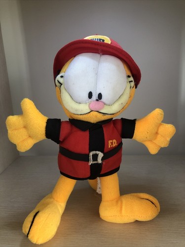 Garfield fire chief plush | eBay Australia