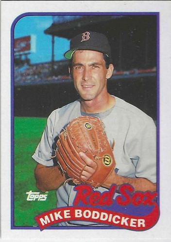 1989 Topps Mike Boddicker - Boston Red Sox #71 Mint | eBay