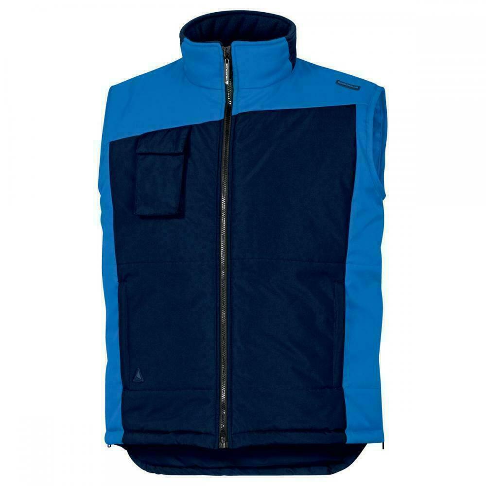 Delta Plus Panoply Zipped Winter Padded Multi Pocket Work Vest Gilet ...