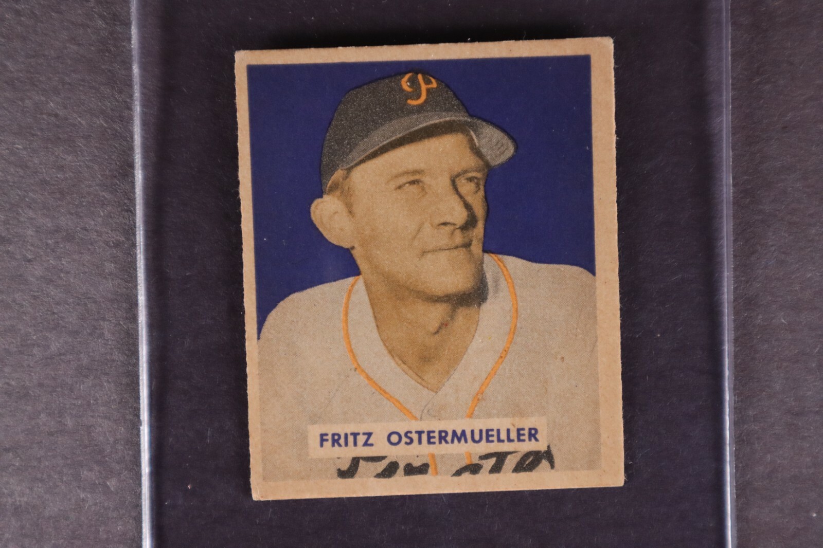 1949 Bowman FRITZ OSTERMUELLER #227 Pittsburgh Pirates Baseball Card | eBay