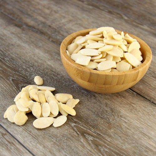 HEALTHY Raw Blanched Skinless Split Almonds - Protein Fibre & Vitamin ...