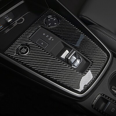Carbon Fiber Center Console Gear Shift Panel Cover Trim For Audi A3 8Y ...