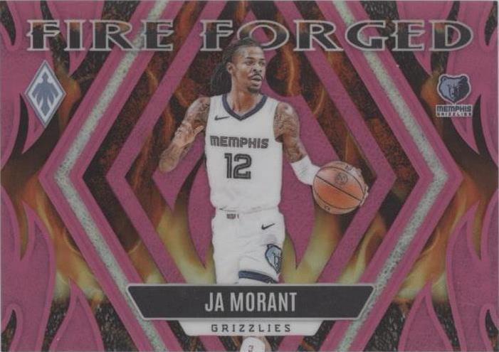 2023-24 Panini Phoenix - Fire Forged Ja Morant #23 Pink /99 for sale ...