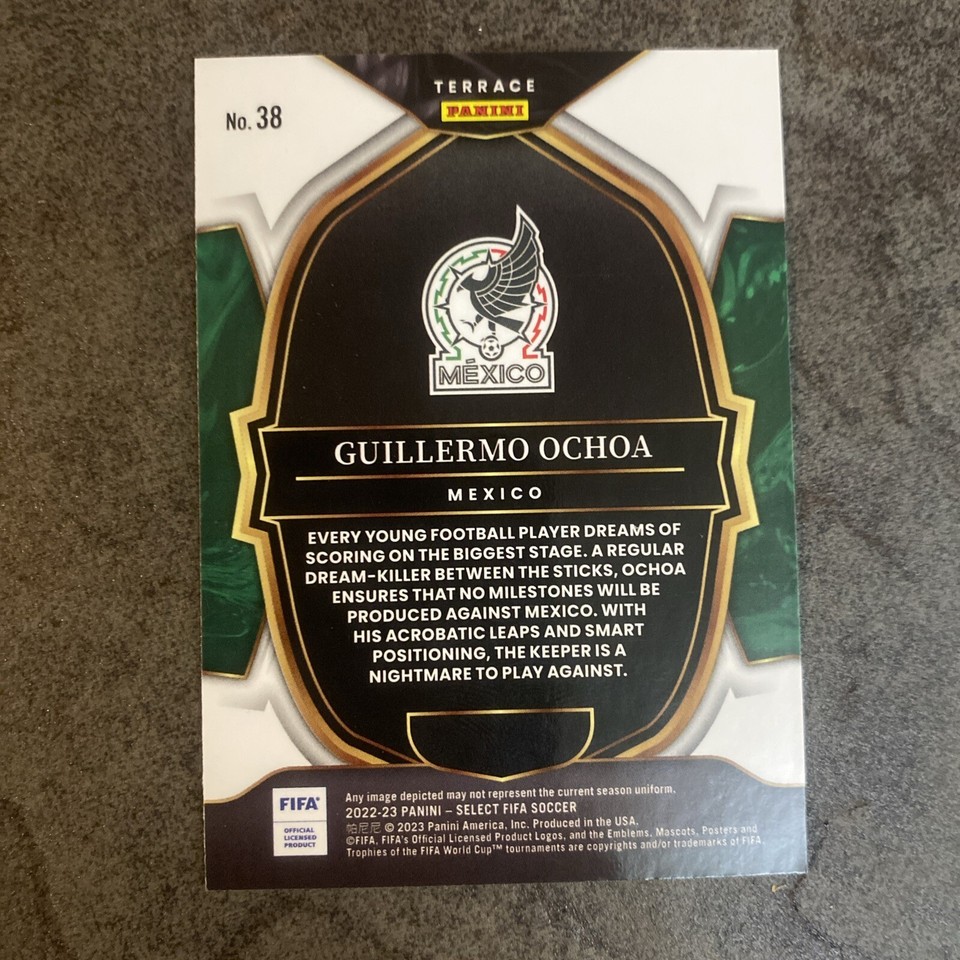 2022-23 Select FIFA Guillermo Ochoa #38 Terrace Level Mexico | eBay