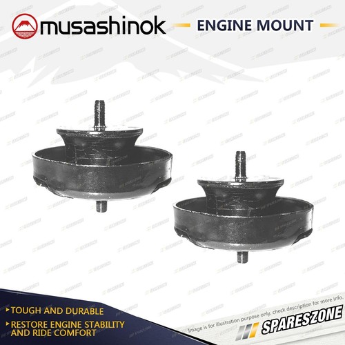 2x Musashinok Front LH RH Engine Mount for Mazda RX7 FC 13B 13BT 1.3 2R ...