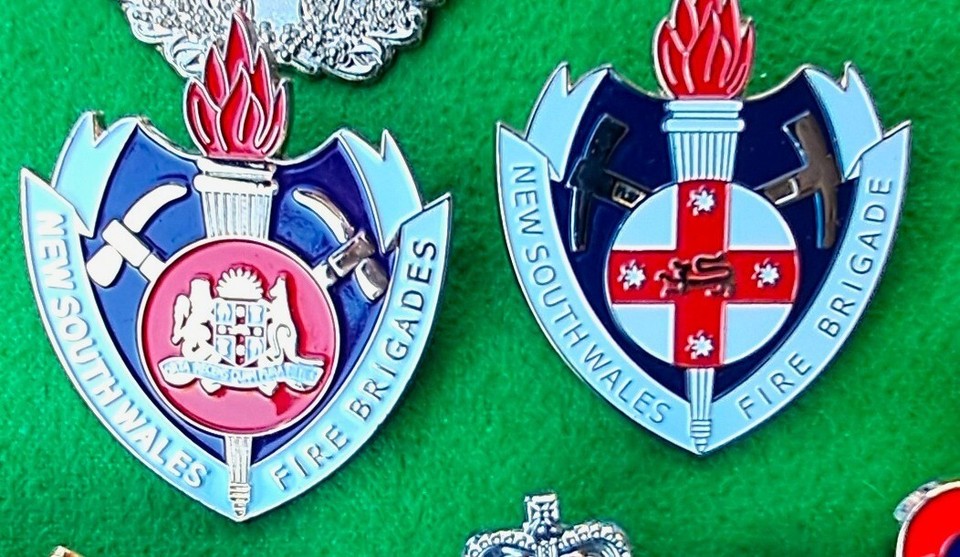 Lot of seven Australian Fire Brigade badges. | eBay Australia