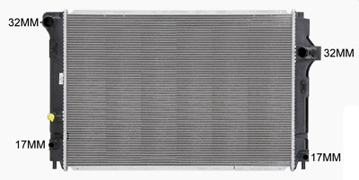 Radiator fits Toyota Prius C NHP10 3/2012 on 1640021330 1640021331 | eBay