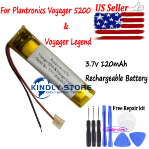 For Plantronics Voyager 5200 & Voyager Legend Headset 120mAh ...