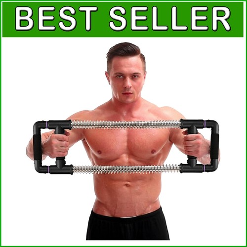 Travel-Friendly Chest Expander - Manual Push Down Bar Machine for ...