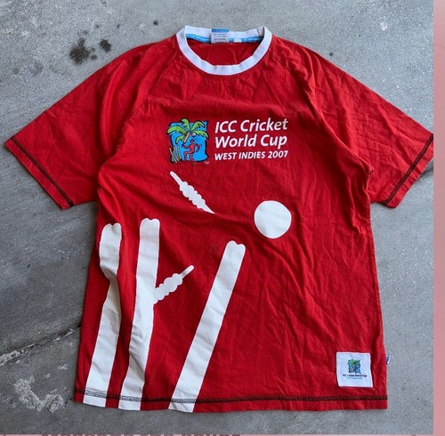 world cup icc cricket 2007 jersey size large | eBay