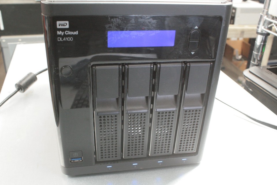 WESTERN DIGITAL MY CLOUD DL4100 DISKLESS NAS 4-BAY NETWORK STORAGE FOR ...