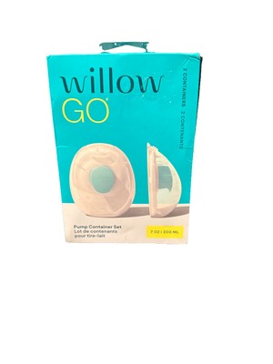 New WILLOW GO 7 oz Container Set Of 2 for Willow Go Breast Pump Free ...