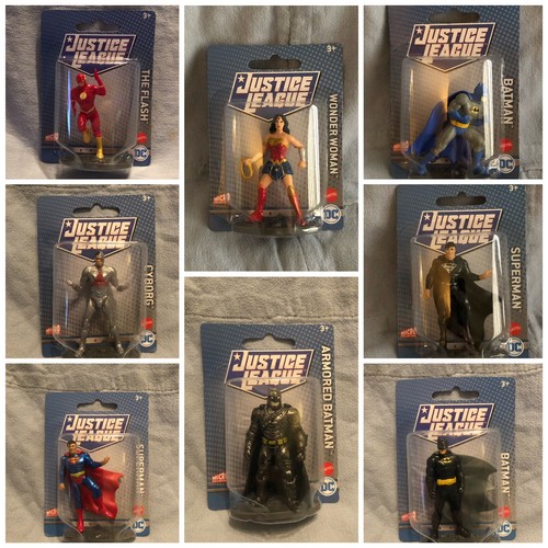 Set Of 8 - Mattel DC Justice League Micro Collection Figure - New | eBay