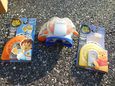 VIEWMASTER Super Sounds Lot 3D Reels FX Viewer WORKS New Pooh Bear ...