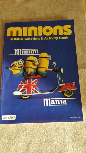MINIONS Coloring & Activity Book KIDS' MANIA Unused | eBay