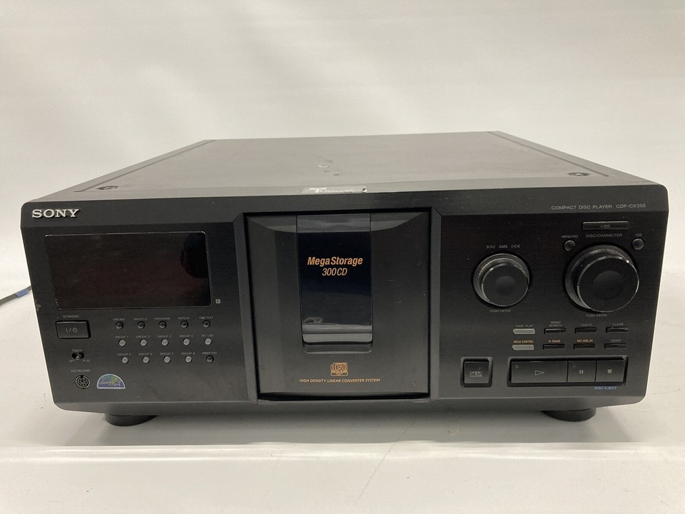 Sony 300 CD Changer Player CDP-CX355 Compact Disc Mega Storage. No ...