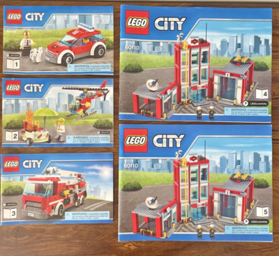Lego City 60110 - Fire Station - Instruction Manuals Only | eBay