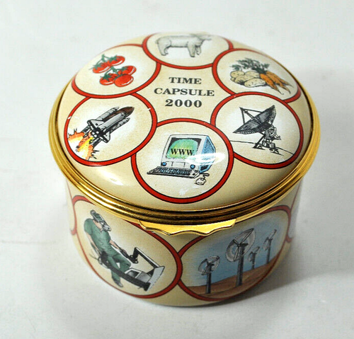 HALCYON DAYS “TIME CAPSULE 2000” Enamel Numbered Box #162 | eBay
