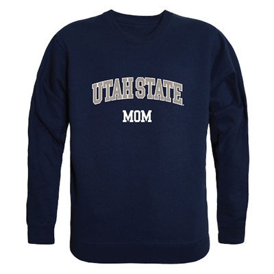 Utah State University Aggies USU Mom Crewneck Sweatshirt Sweater | eBay
