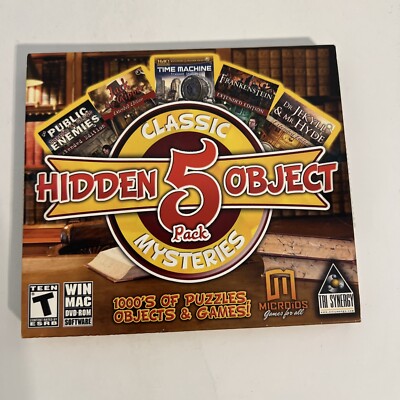 Hidden Object 5 Pack: Classic Mysteries (Windows/Mac, 2012 ...