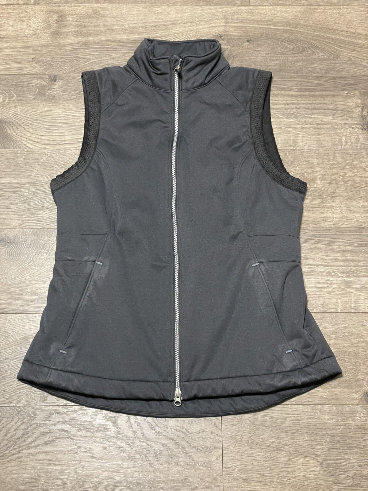 Zero Restriction Thermore Puffer Golf Vest Black Full… - Gem