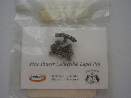 RYDER CUP - THE COUNTRY CLUB PEWTER LAPEL PIN JOSTENS | eBay