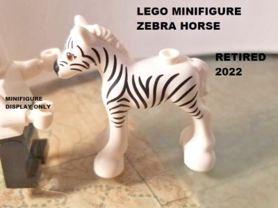 LEGO Baby Zebra Minifigure Friends Animal Wild Horse Zoo Rescue | eBay